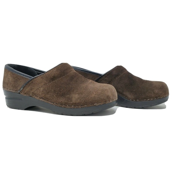 Dansko | Shoes | Dansko Suede Leather Clogs Mules Shoes | Poshmark